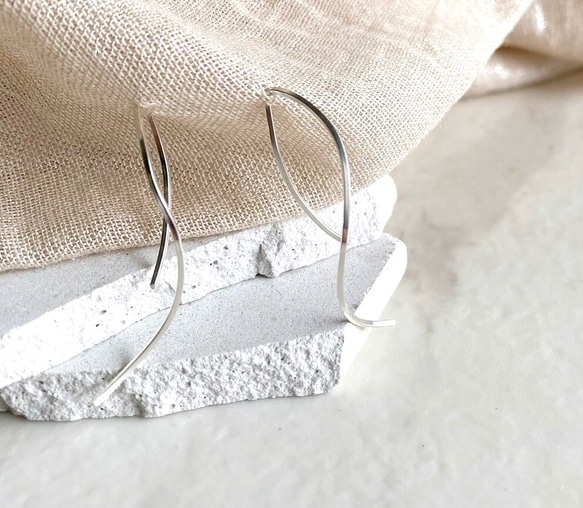 sirver925 rasen mini フックピアス ピアス（フック・チェーン） f accessory 通販 11569960 ...