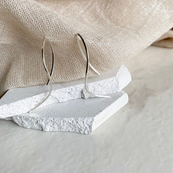 sirver925 rasen mini フックピアス ピアス（フック・チェーン） f accessory 通販 11569960 ...