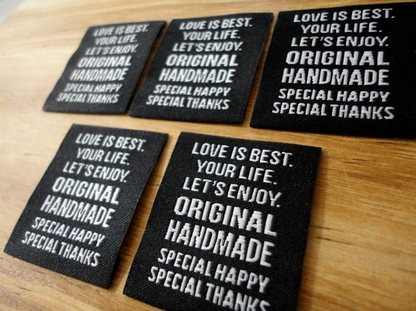 男前BLACKタグ ミニ ORIGINAL HANDMADE 6枚セット ワッペン・アップリケ haskypower 通販 3340195 ...