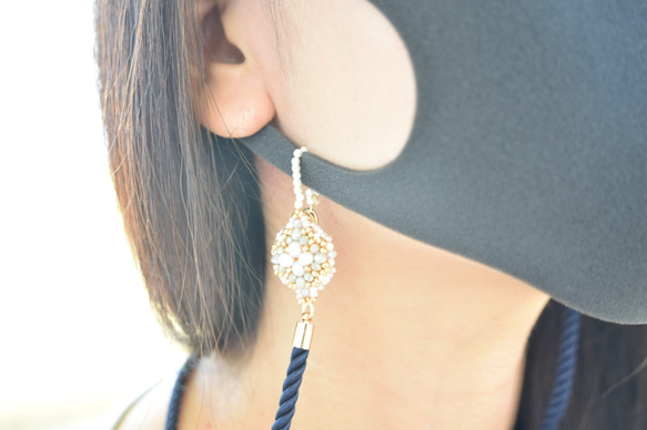 マスクストラップ モロッコタイル マスクホルダー・キャッチ Rejoice All 通販 12698384｜Creema(クリーマ)