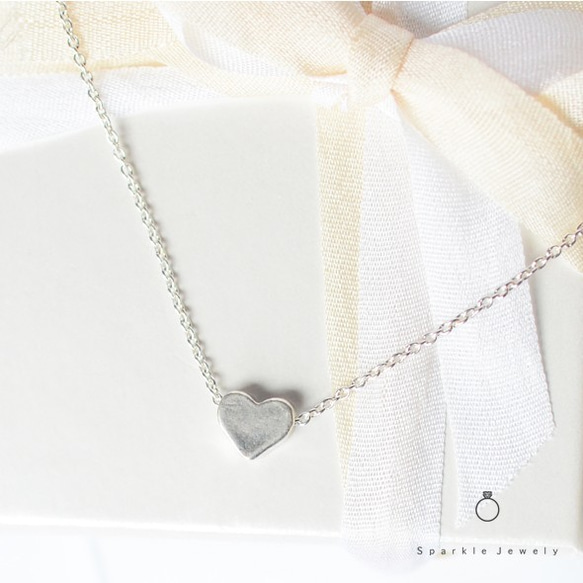 "simple heart" neckless（silver925・ネックレス） ネックレス・ペンダント Sparkle Jewely 通販 ...