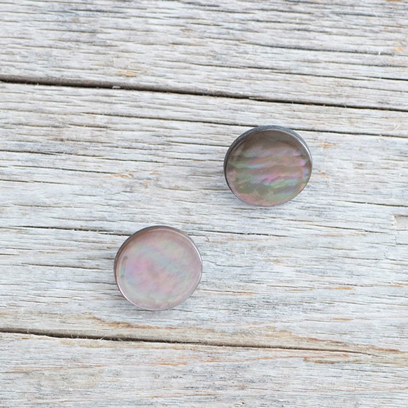 丸型 茶蝶貝ボタン #bt023 1穴13mm ***10個セット*** ボタン takashimabutton 通販 3978032 ...