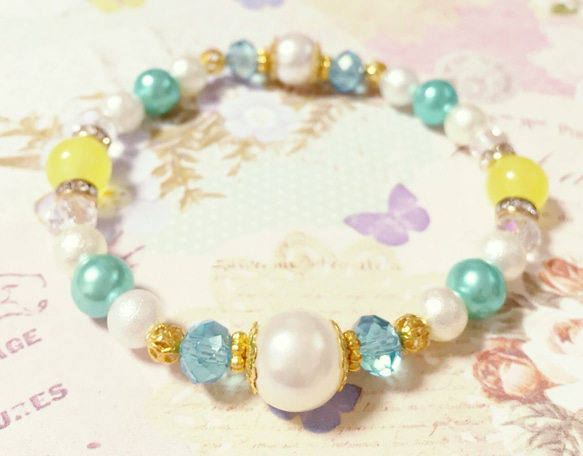 大人可愛いマーメイド♡キラキラブレスレット ブレスレット Triangle_Star 通販 4298650｜Creema(クリーマ)