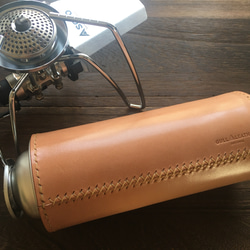 CB缶レザーカバー ノーマルタイプ キャンプ ガス缶カバー その他アクセサリー gullleather 通販 3974940｜Creema(クリーマ)
