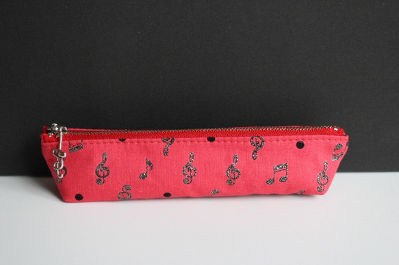 【受注制作品】音符とト音記号のぺンケース ペンケース MukuMuku 通販 3063025｜Creema(クリーマ)