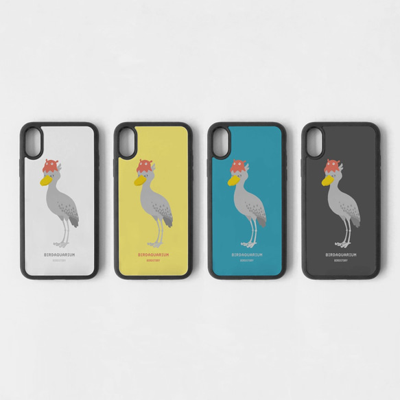 スマートフォンケース（BIRDAQUARIUM / ハシビロコウ×メンダコ） iPhoneケース・カバー BIRDSTORY 通販 ...