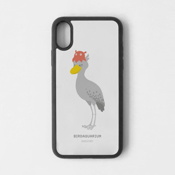 スマートフォンケース（BIRDAQUARIUM / ハシビロコウ×メンダコ） iPhoneケース・カバー BIRDSTORY 通販 ...