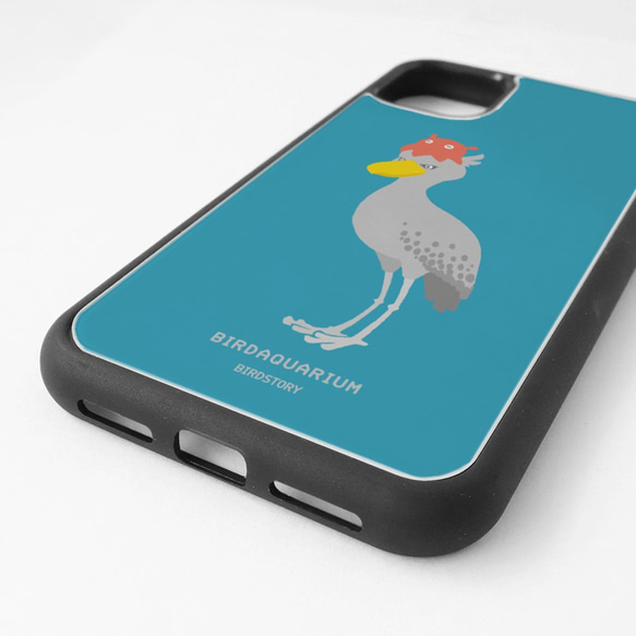 スマートフォンケース（BIRDAQUARIUM / ハシビロコウ×メンダコ） iPhoneケース・カバー BIRDSTORY 通販 ...