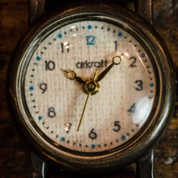 Timo Round mini (受注製作品) 腕時計 手しごと腕時計ARKRAFT 通販｜Creema(クリーマ) 5173246