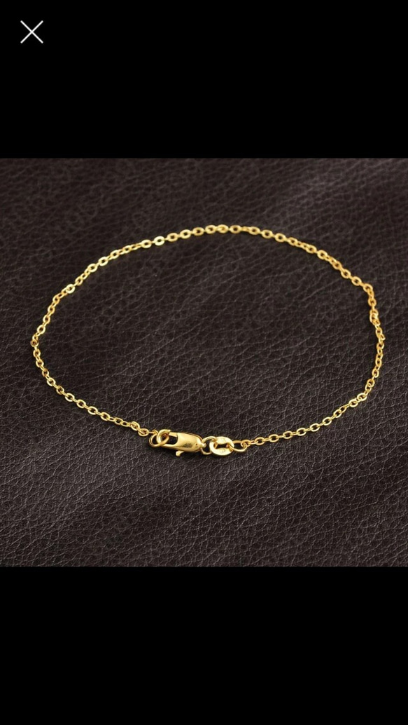 18金コーティング刻印有♡18kgfブレスレットゴールドコーティング ゴールドフィルド 14kgf 14kgp 金具・チェーン 木製オーナメント SEA JWL 通販 2393858 ...