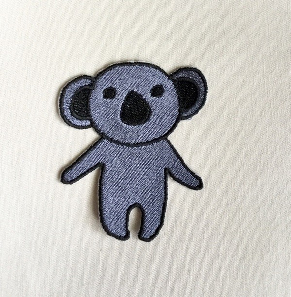 コアラ ワッペン ワッペン・アップリケ ネネロック 通販 6743025｜Creema(クリーマ)