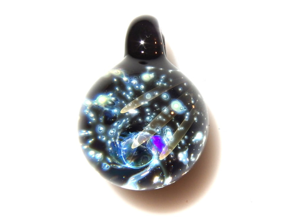 [URMP-51] meteor rainbow planet pendant ネックレス・ペンダント 玉響glass 通販｜Creema ...
