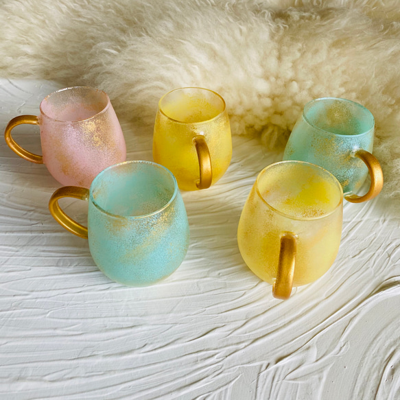 okinawan candy(yellow)/ ビールジョッキ/耐熱マグカップ(1個)360ml グラス studio703 通販 ...