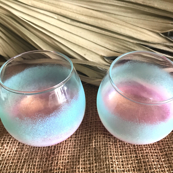 sunabe sunset /ゆらゆら揺れるペアグラス（2個組） グラス studio703 通販 3927067｜Creema(クリーマ)