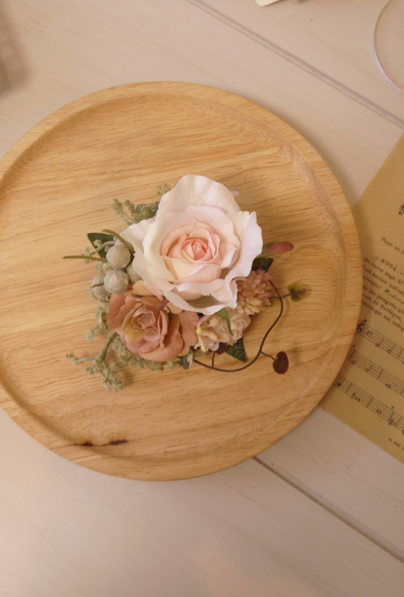 アートフラワーコサージュ clair コサージュ 花と 通販 1710178｜Creema(クリーマ)