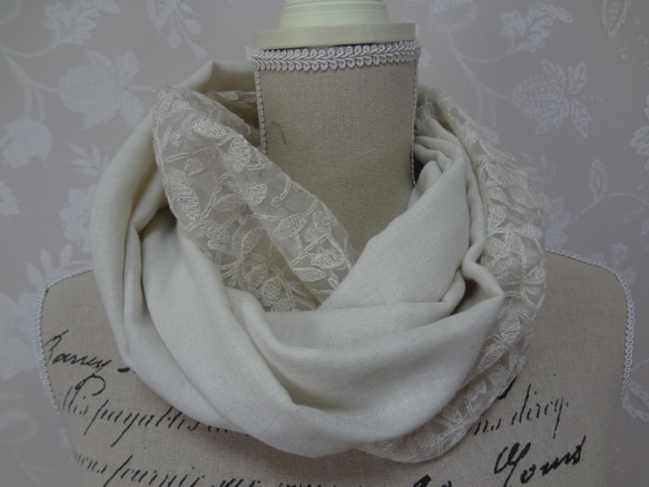 K様ご予約品 ストール fine work 通販 1876356｜Creema(クリーマ)