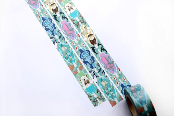Shima.shima Sea 海の仲間たちマスキングテープ マスキングテープ Shima.shima 通販 5914745｜Creema(クリーマ)