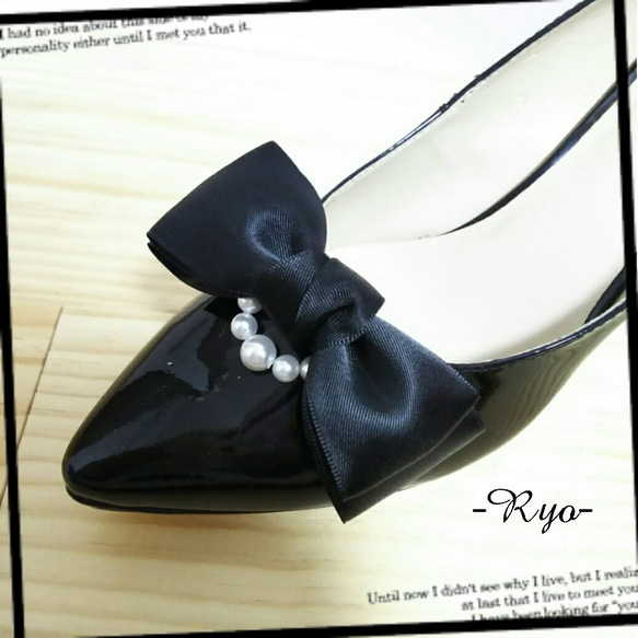 ネイビー追加しました シューズクリップ（パール） その他アクセサリー ｰRyoｰ 通販｜Creema(クリーマ) 3171100