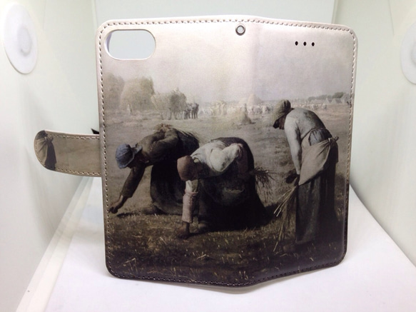 新品送料無料iPhoneケース 手帳型 落穂拾い ミレー iPhoneケース・カバー アシカンワークス 通販 3801919｜Creema(クリーマ)