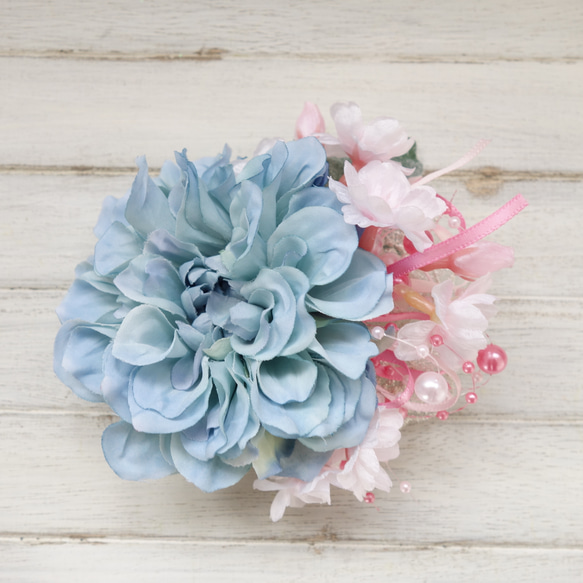 爽やかなコサージュ 入学式にも普段使いも♪ コサージュ Suntrap* 通販 1718675｜Creema(クリーマ)